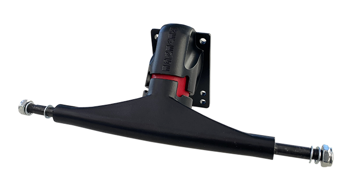 Revenge Longboard Carving Trucks - ALPHA II 175mm (SET) - BLACK